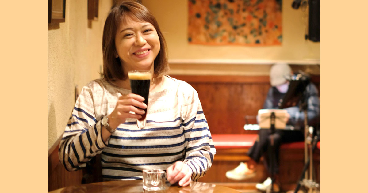 【along with her story】ミュージシャン 中野貴子 | プレミアムビール「GARGERY」